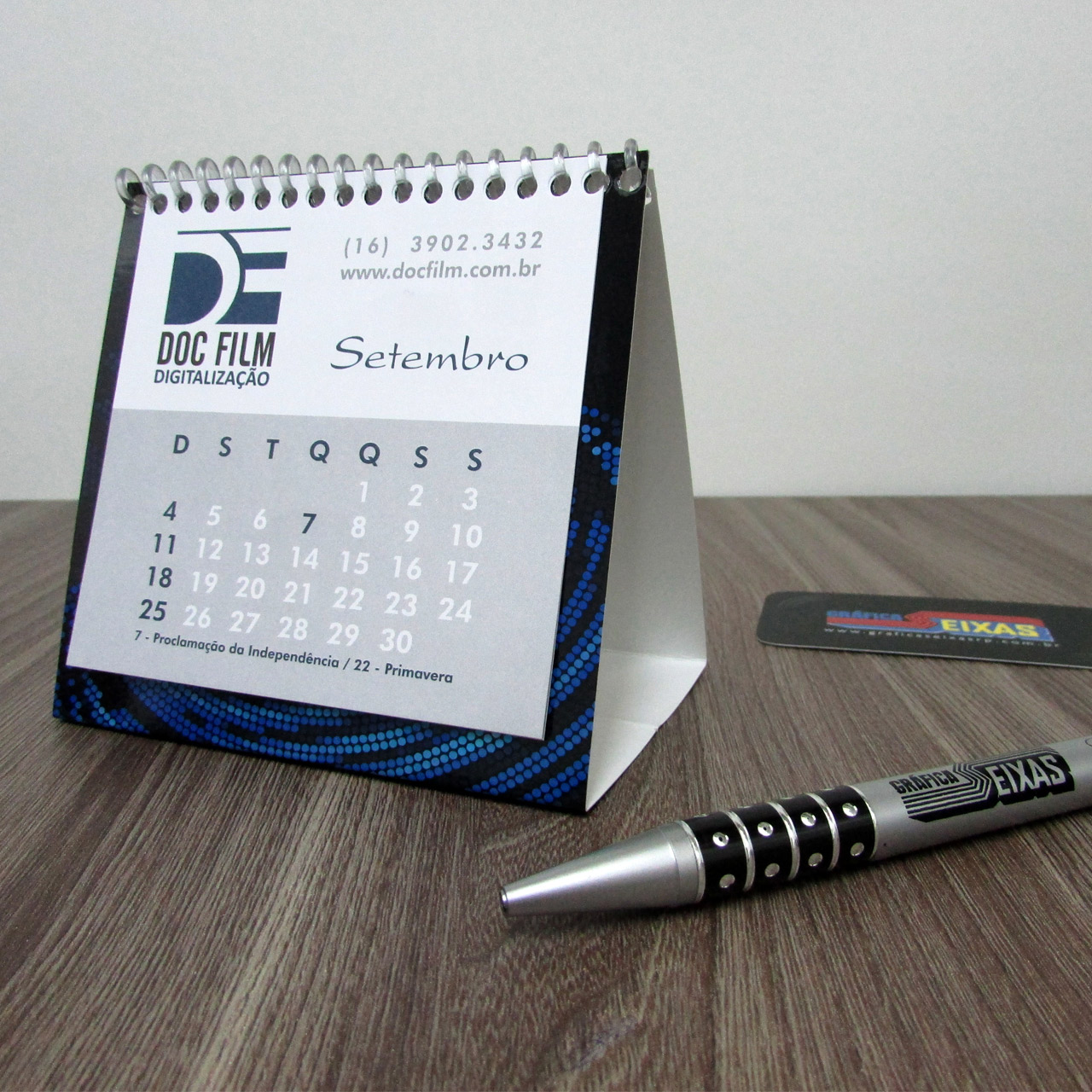 Mini Calendário – Gráfica Seixas